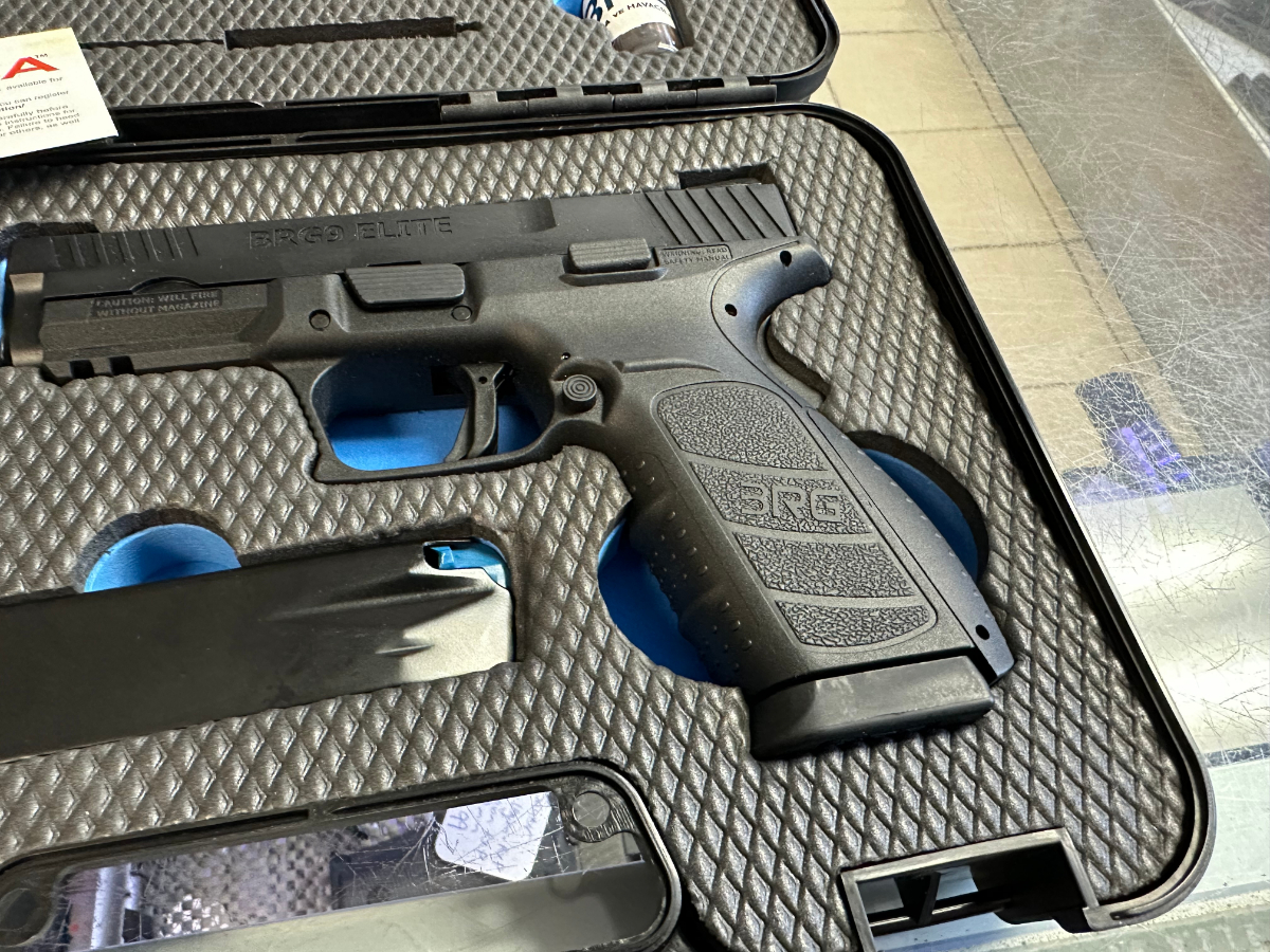 Buffalo Cartridge Co Brg9 Elite Semi-Auto Pistol 4 Inch Barrel, Grip ...