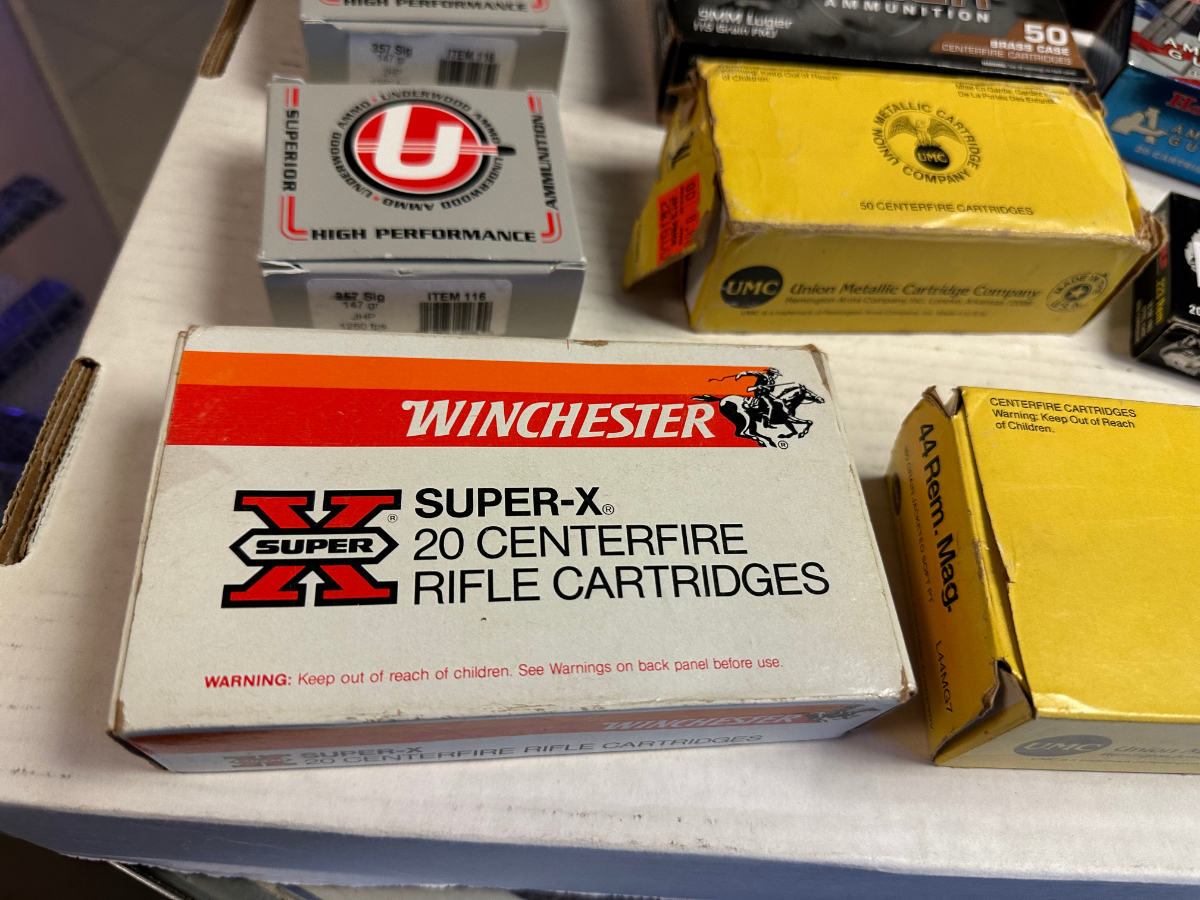 202 ROUNDS ASSORTED AMMUNITION ALL NEW AMMO SOME OLD STOCK NICE ...