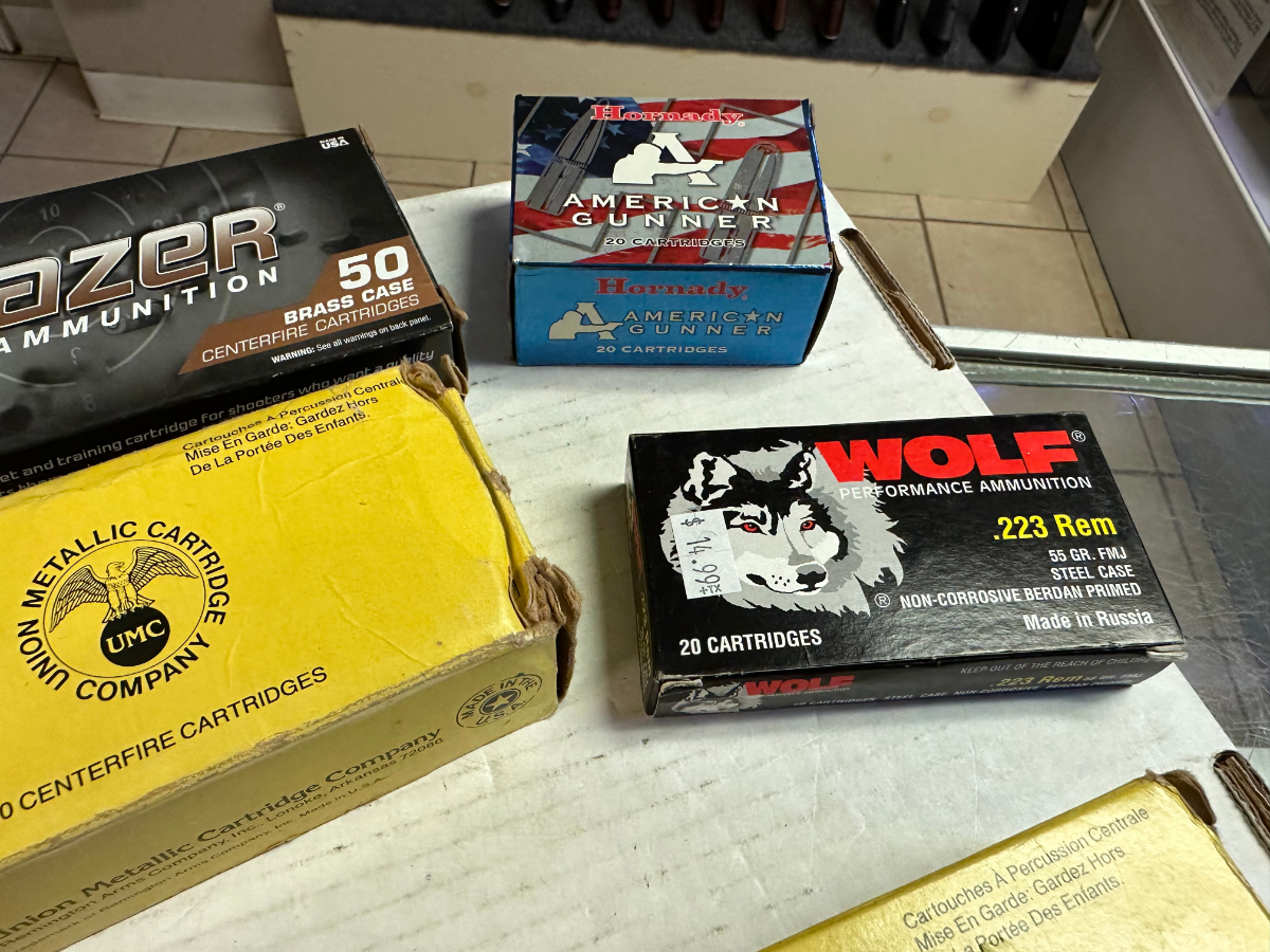 202 ROUNDS ASSORTED AMMUNITION ALL NEW AMMO SOME OLD STOCK NICE ...