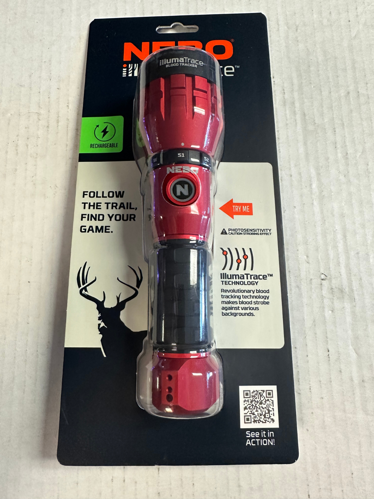 NEBO ILLUMATRACE Blood Tracker technology revolutionizes blood trail ...