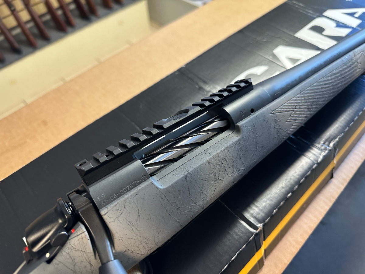 Bergara B-14 Wilderness Ridge 3+1 24 Inch Threaded Sniper Gray Cerakote ...