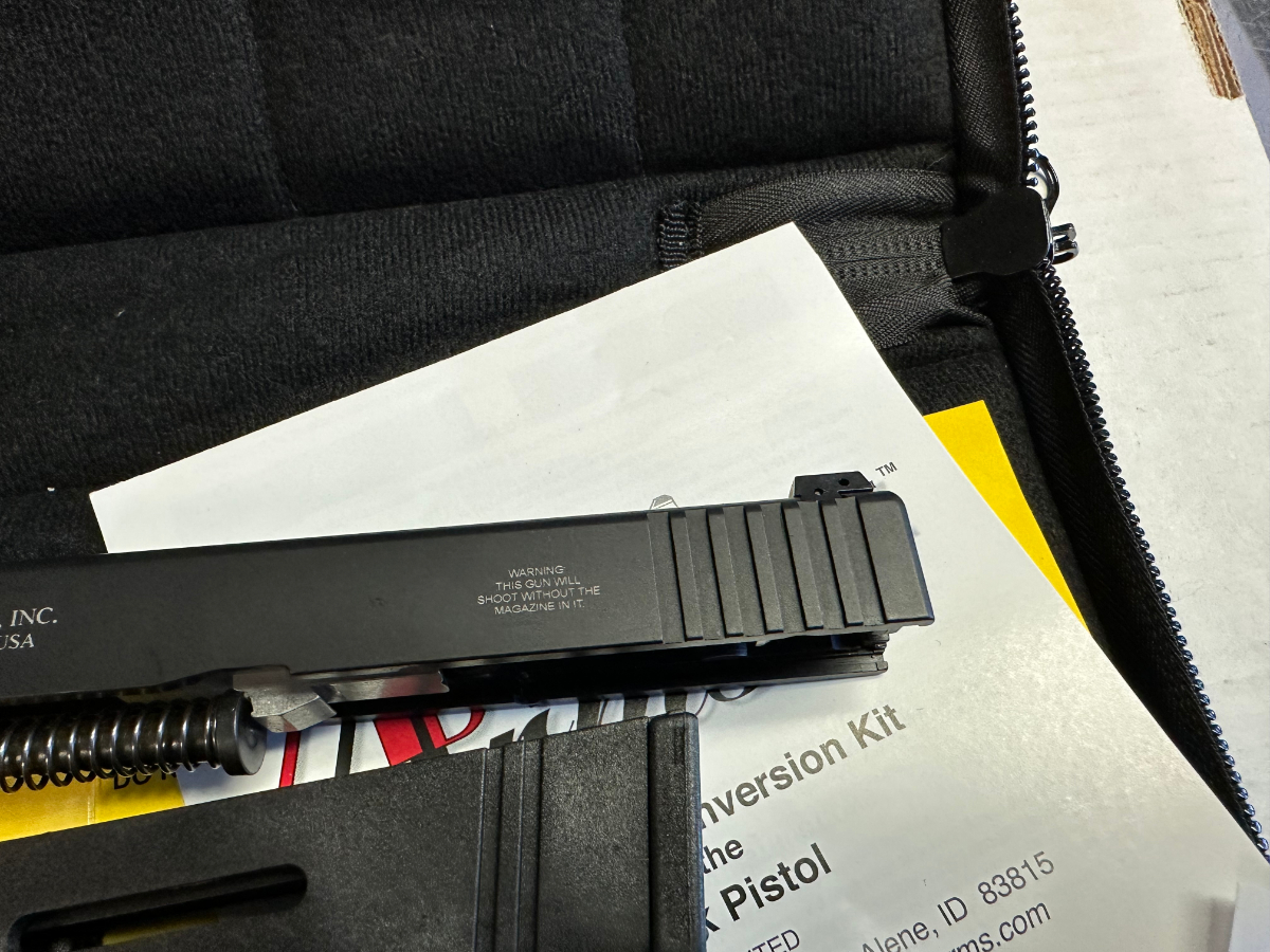 ADVANTAGE ARMS GLOCK 22LR CONVERSION KIT Convert your 9mm/.40 S&W Glock ...