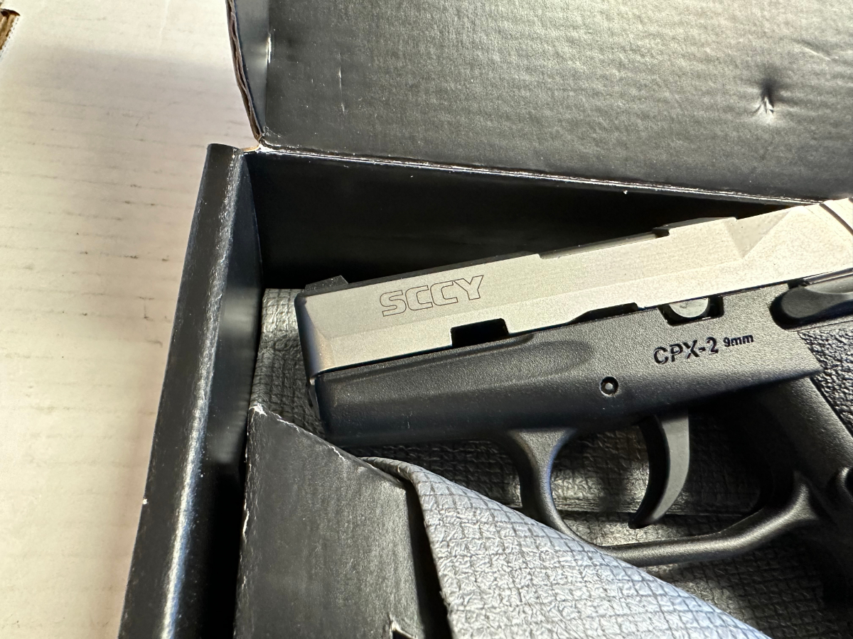 Sccy Industries Model Cpx-2 Semi-Auto Pistol 3.10 Inch Barrel 10+1 ...