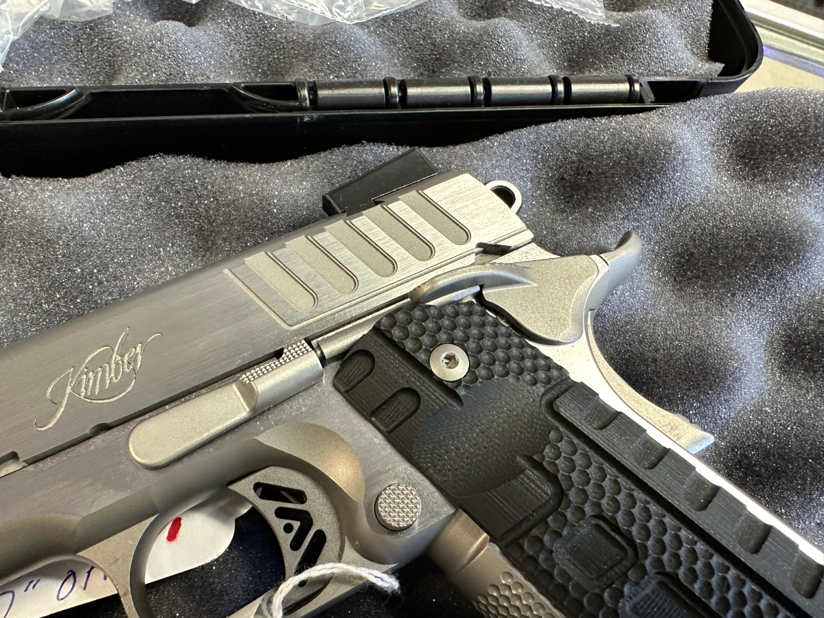 Kimber The RAPIDE (Frost) A truly unique 1911 with stepped cocking ...