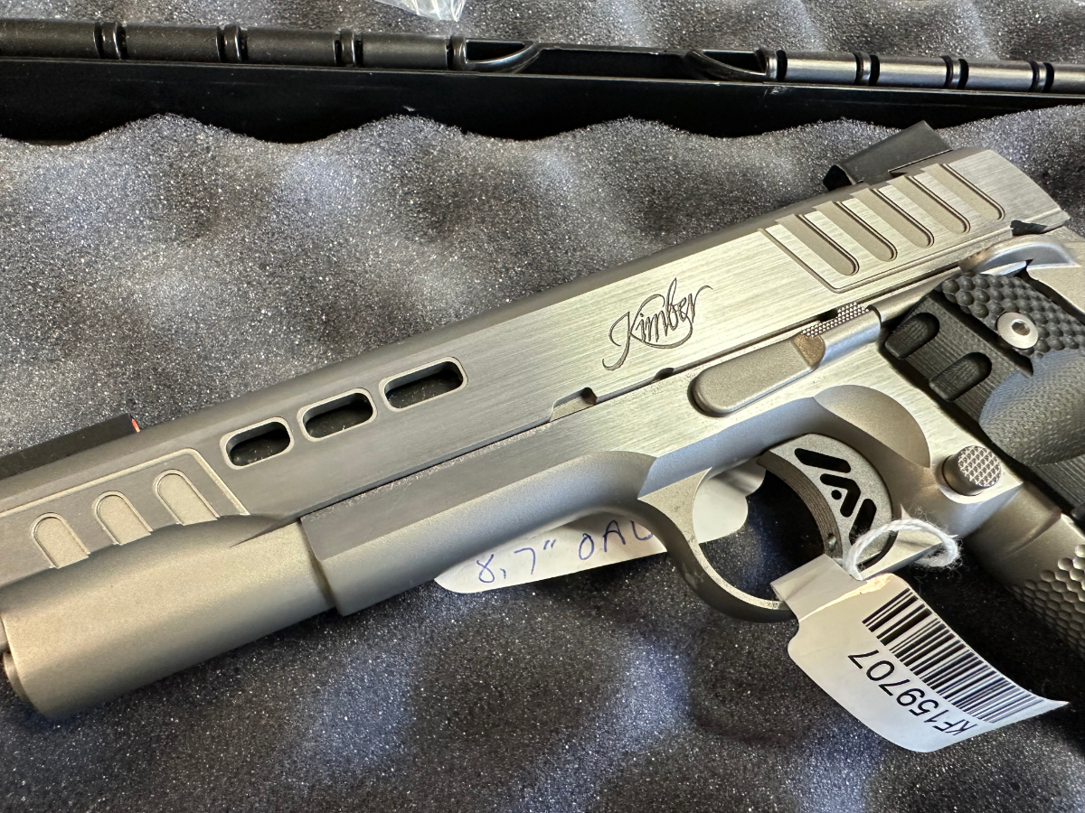 Kimber The RAPIDE (Frost) A truly unique 1911 with stepped cocking ...