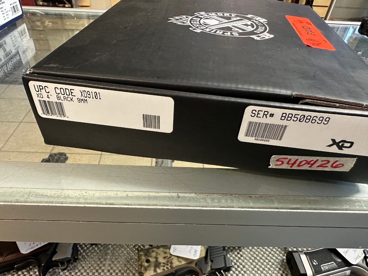 Springfield Armory Xd9101 Xd Service Defender Legacy 9mm Luger 10+1 4 ...
