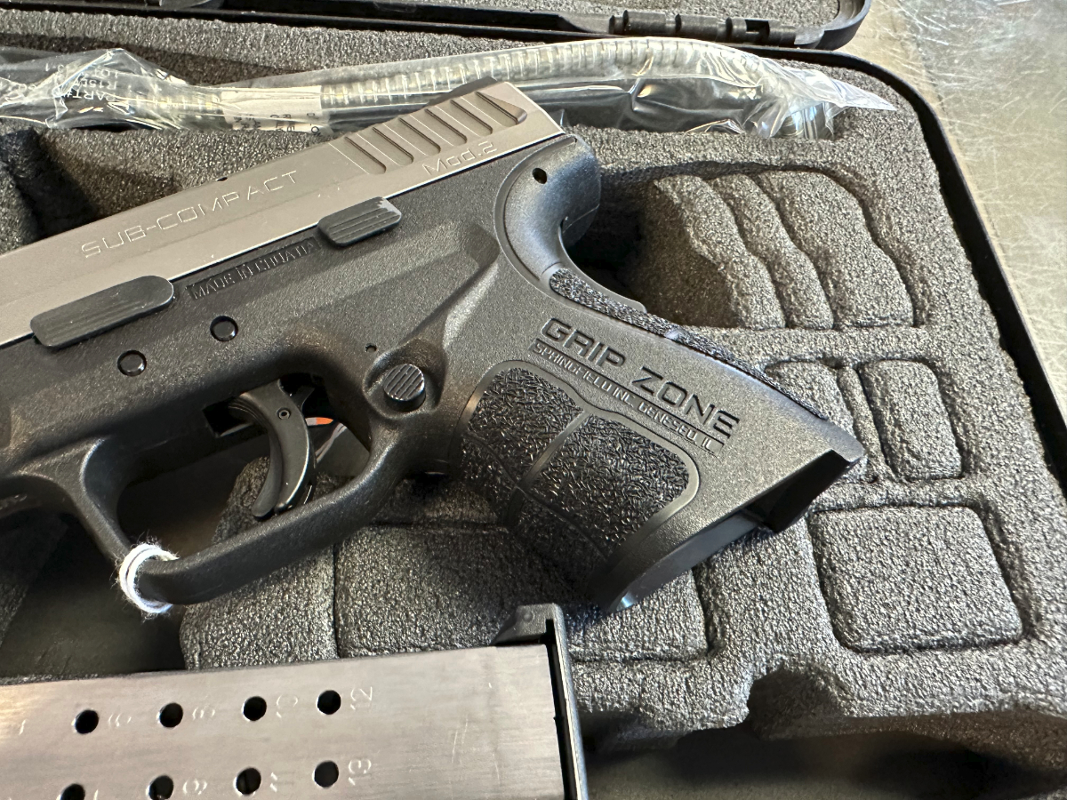 Springfield Armory XD9 MOD.2 Sub-Compact Semi Auto Pistol 3 Inch Steel ...