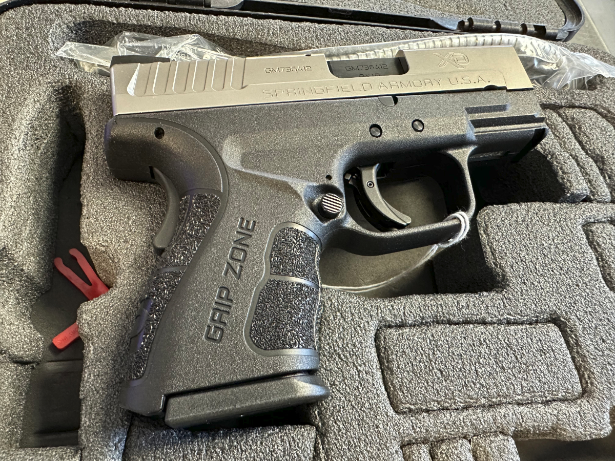 Springfield Armory XD9 MOD.2 Sub-Compact Semi Auto Pistol 3 Inch Steel ...