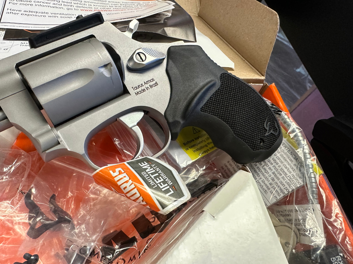 Taurus 605 T. O. R. O. 5rd Shot 3 Inch Stainless Steel Barrel Stainless ...