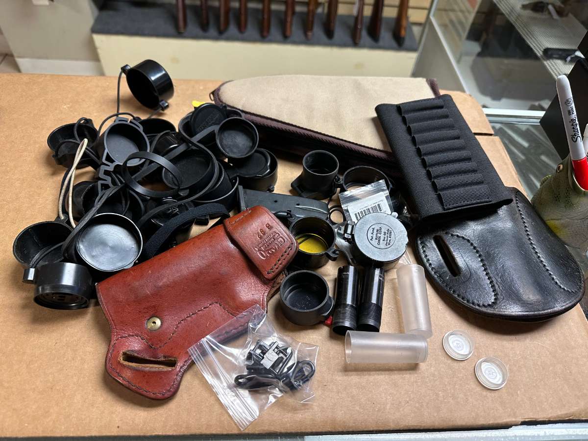 Nice Lot Of Assorted Firearm Related Items Good Used Condition As Is ...