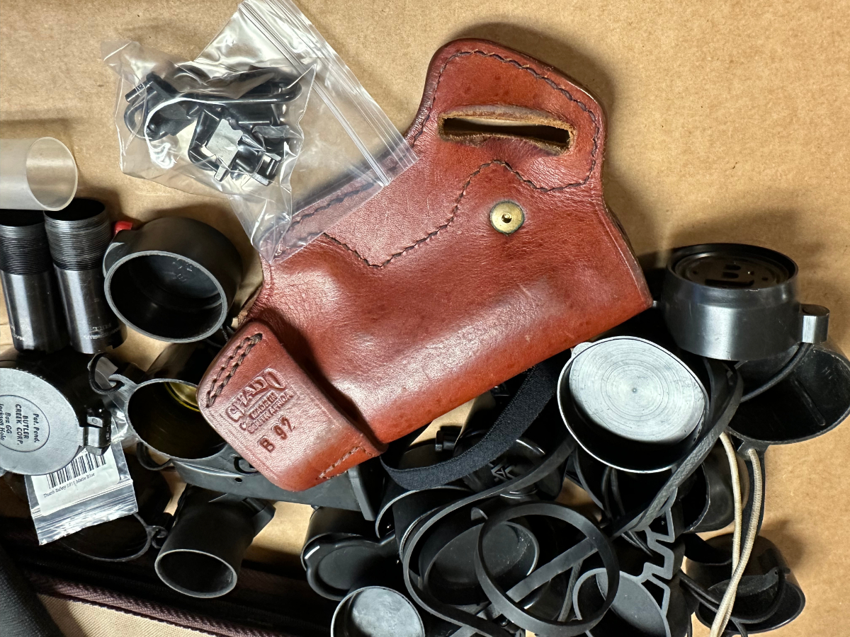 Nice Lot Of Assorted Firearm Related Items Good Used Condition As Is ...