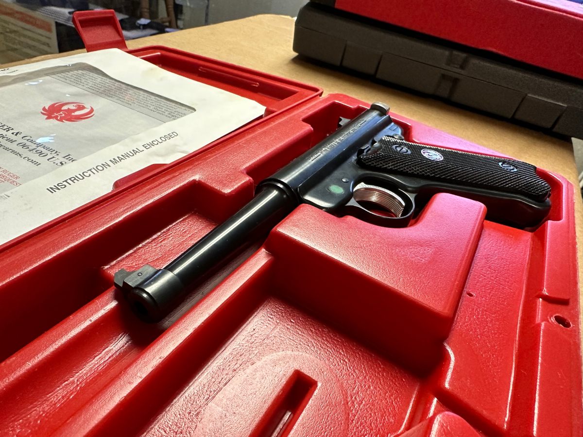Ruger Model Mk Ii 50th Anniversary Edition Semi-Auto Pistol 4.75 Inch ...