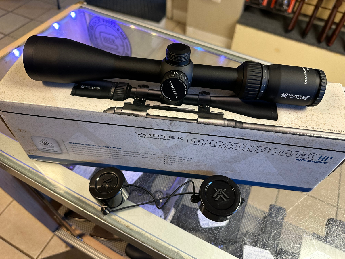 Vortex Optics Vortex Diamondback Hp 4-16x42 Rifle Scope With Lens ...