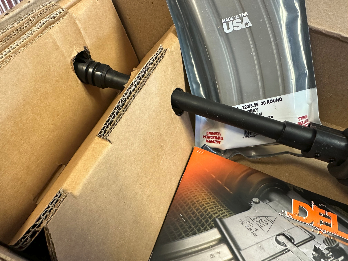 Del-Ton Echo 316l 30+1 16 Inch Lightweight Melonite Barrel W/A2 Flash ...