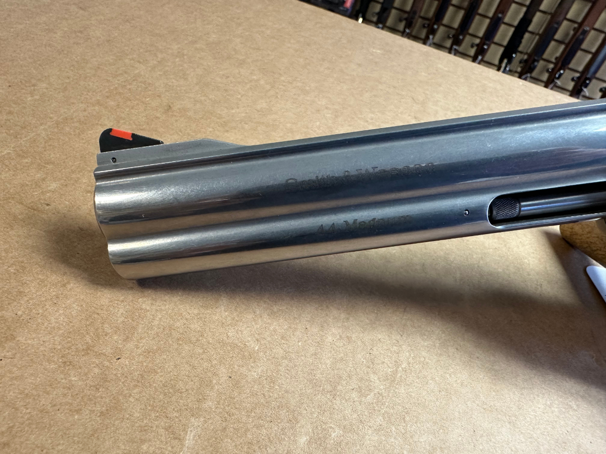 Smith & Wesson Model 629 Classic 6 Shot Stainless Revolver 6 Inch ...