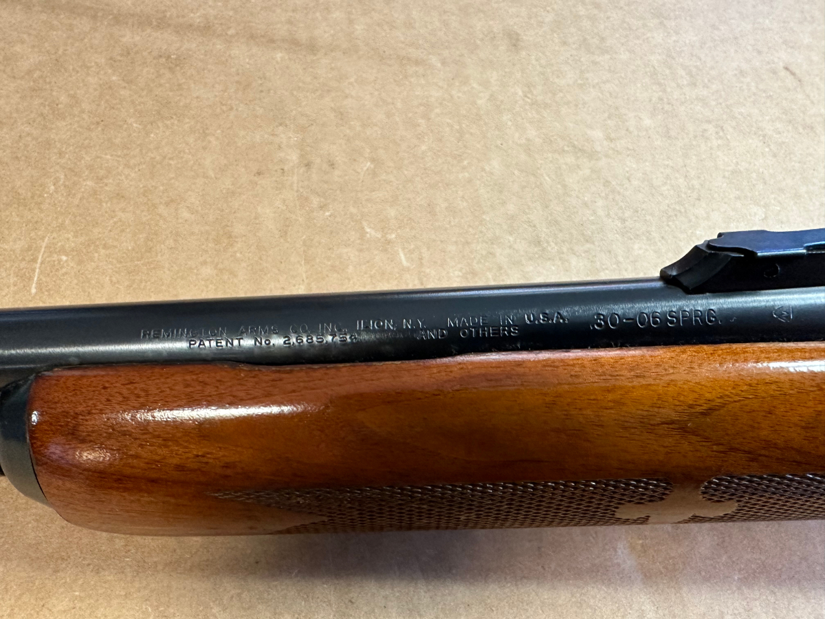 Remington Model 742 Carbine 18.5 Inch Barrel Deluxe Engraved Stock ...
