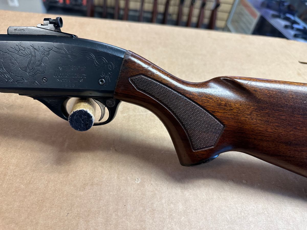 Remington Model 742 Carbine 18.5 Inch Barrel Deluxe Engraved Receiver ...