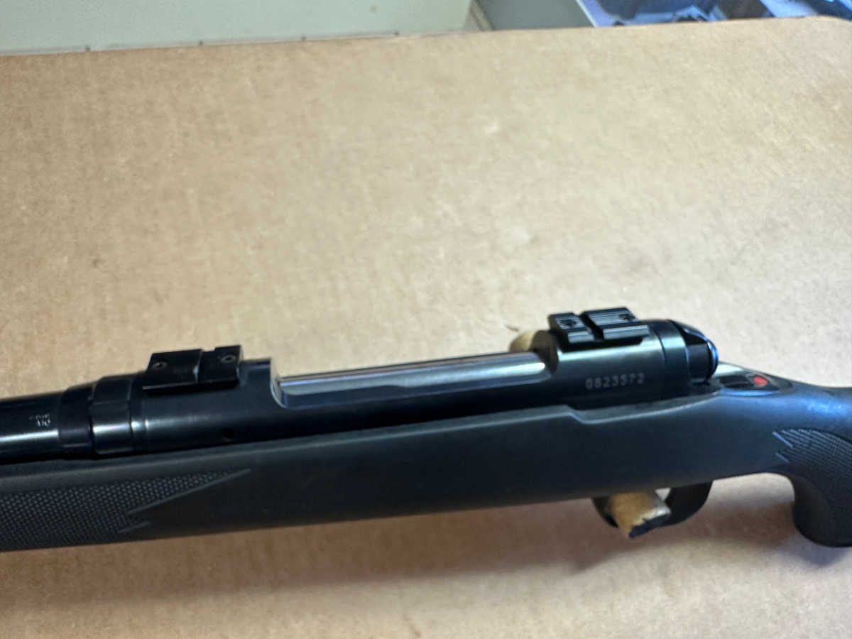 Savage Model 111 Bolt Action Rifle 24 Inch Barrel Black Synthetic Stock ...