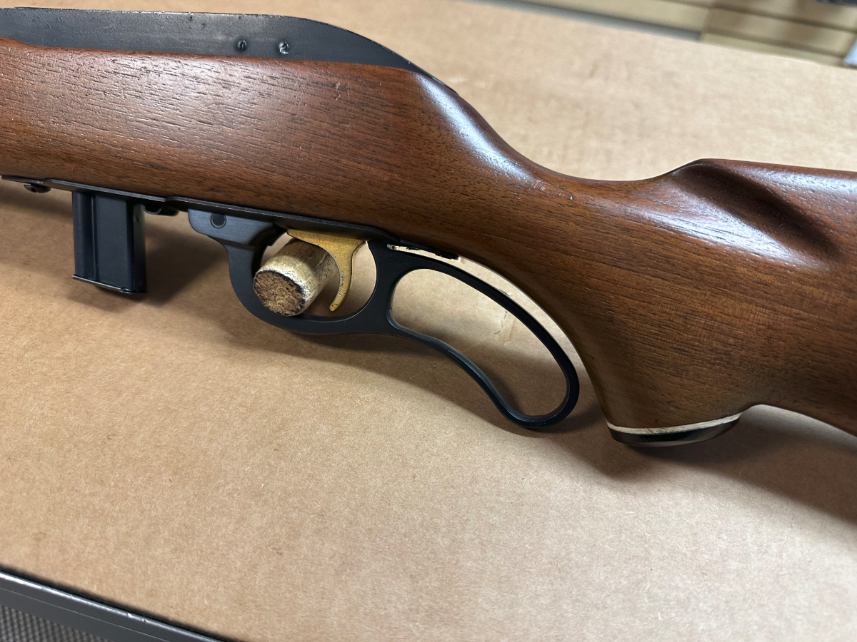 Marlin Model 56 Levermatic Action Rifle 22 Inch Barrel Wood Stock 10+1 ...
