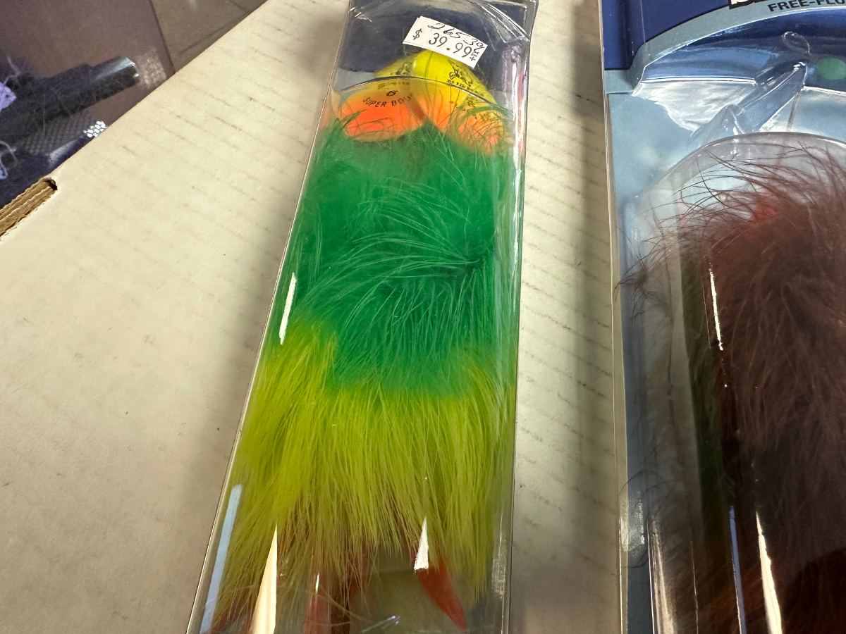 A. H. Fox TWO NICE BRAND NEW LARGE MUSKY SPINNER BAITS FROM BLUE FOX ...