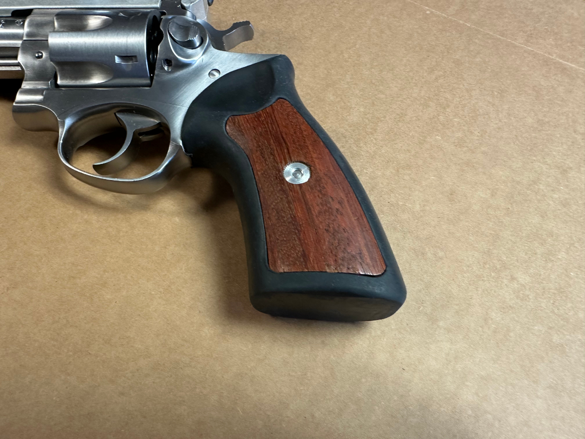 Ruger MODEL GP100 6 SHOT REVOLVER WITH 4 INCH BARREL SCOPE MOUNTED ...