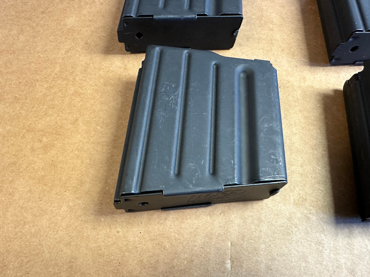 Nice Lot Of Four Smith & Wesson 5 Round Ar M&P10 Magazines As Is Final ...