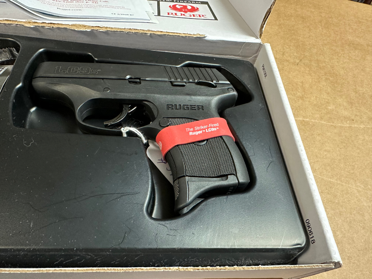 Ruger Model Lc9s 9mm Subcompact Pistol With Hi Viz Sights 3.12 Inch ...