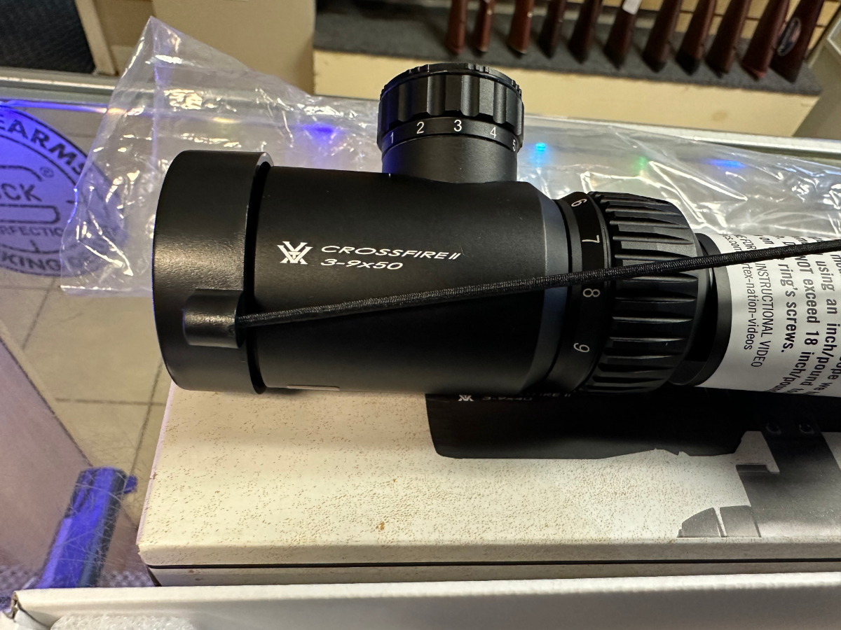 Vortex Optics Vortex Crossfire II 3-9x50 Rifle Scope wide 50mm ...