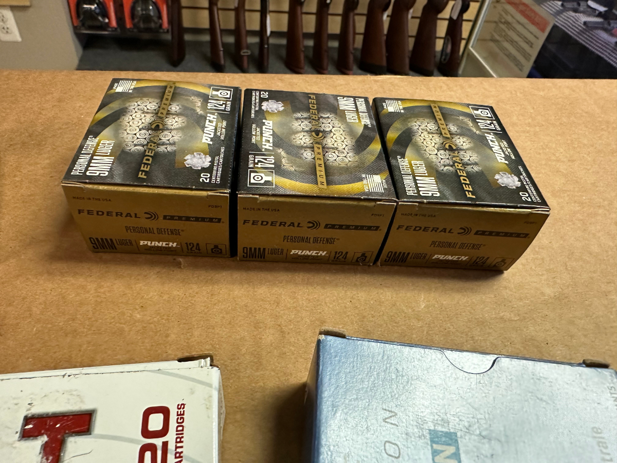 233 ROUNDS ASSORTED RIFLE AND PISTOL AMMUNITION ALL NEW IN BOXES ...
