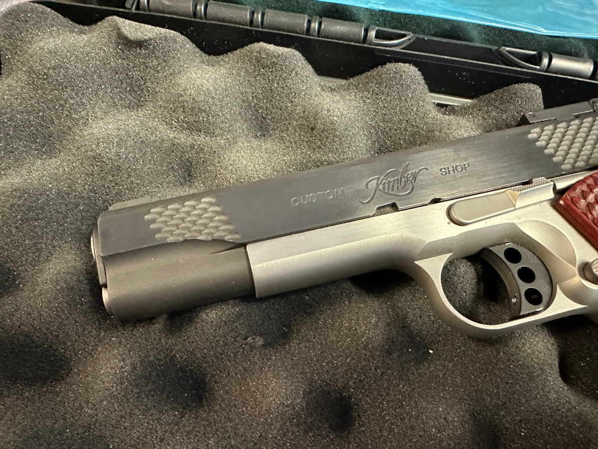 Kimber Custom Shop Grand Raptor Ii Matte Black Stainless .45 Acp 5-Inch ...