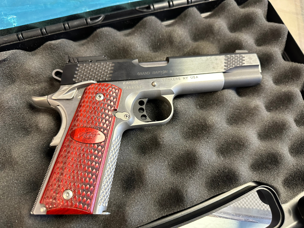 Kimber Custom Shop Grand Raptor Ii Matte Black Stainless .45 Acp 5-Inch ...