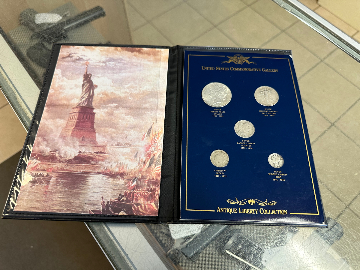 U.S. Commemorative Gallery Antique Liberty Coin Collection As Is Final ...