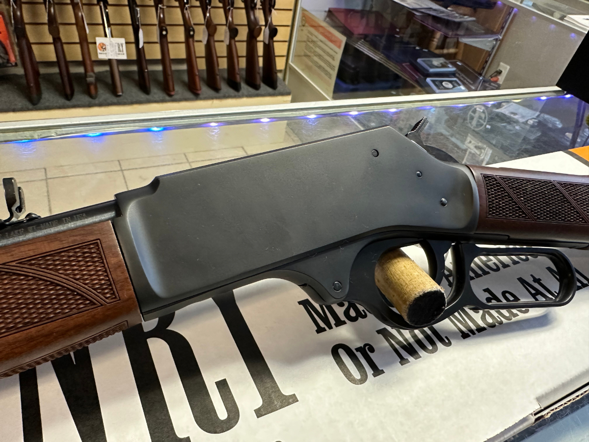 Henry H009g Side Gate 5+1 Capacity 20 Inch Barrel Overall Blued Steel ...