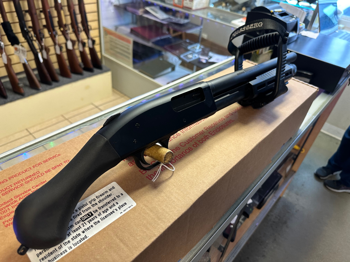 Mossberg 590 Shockwave Shock `N` Saw 5+1 14.375" Heavy Stand-Off Barrel ...