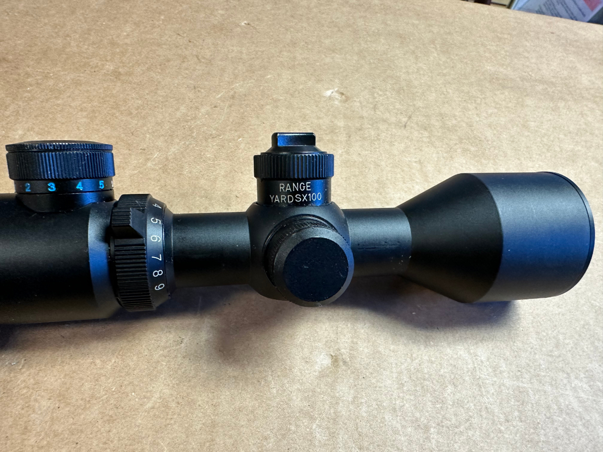 Hammers 3-9x42gdt Illuminated Red/Blue Rifle Scope Nice Clean Condition ...