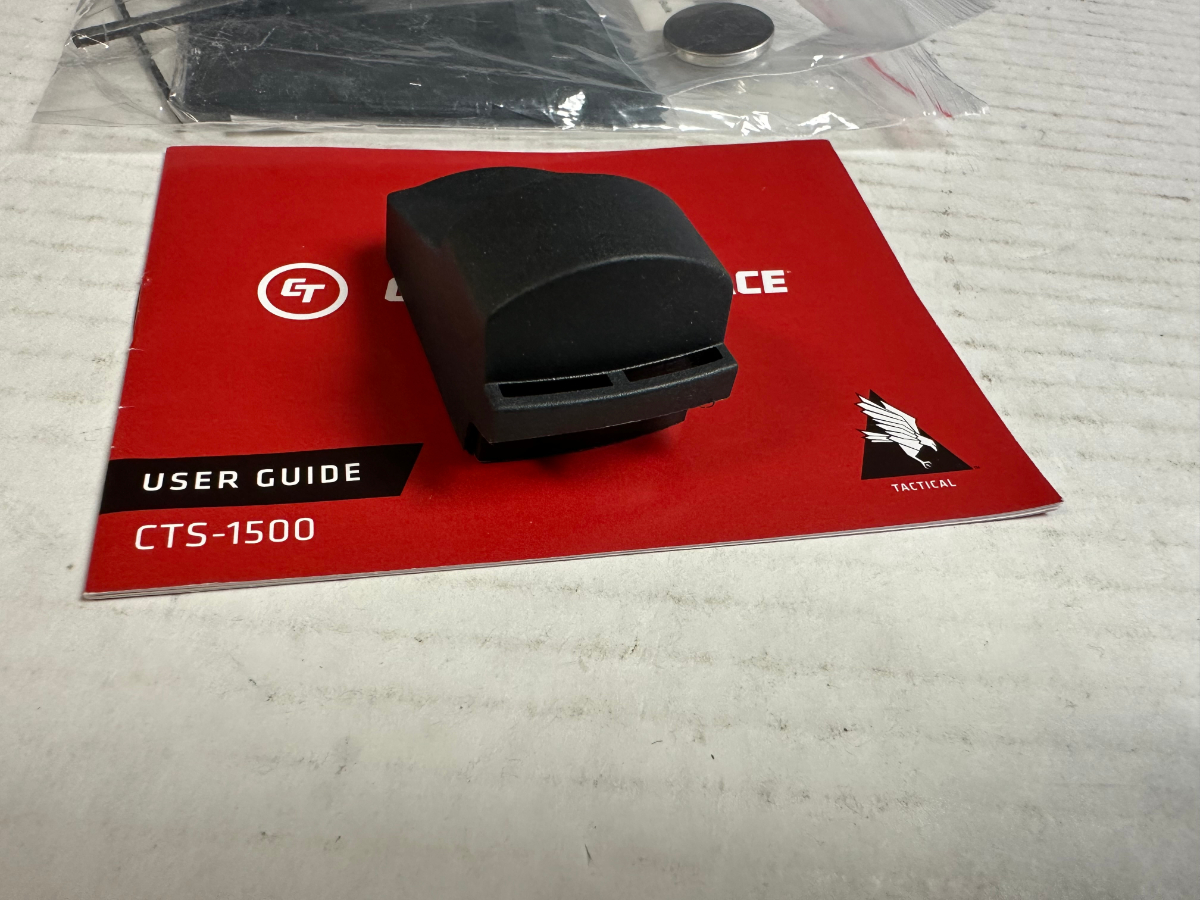 Crimson Trace CTS-1500 Electronic Sight is an ultra-compact Open Reflex ...