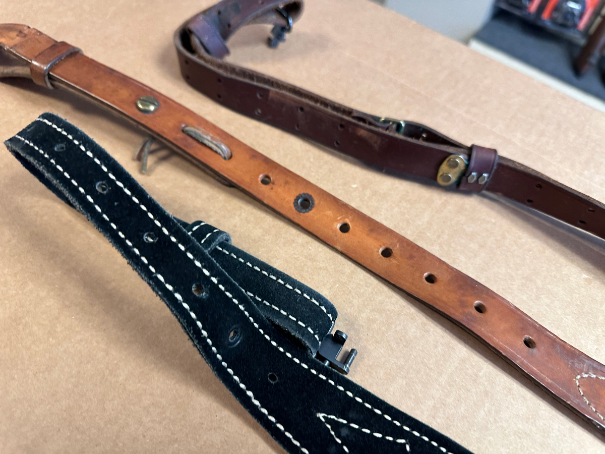 NICE LOT OF THREE RIFLE/SHOTGUN SLINGS ALL IN VERY GOOD CONDITION AS IS ...