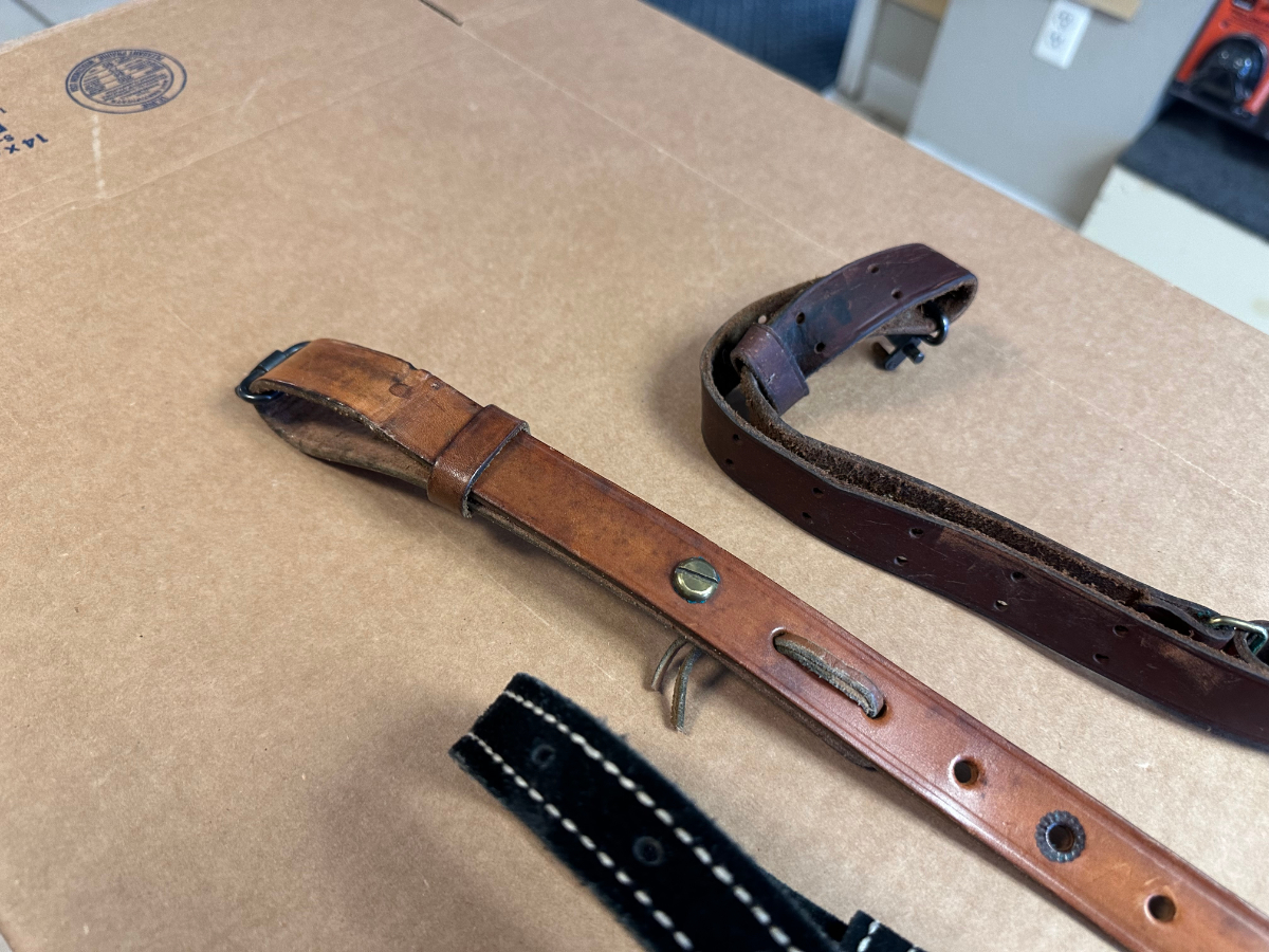 NICE LOT OF THREE RIFLE/SHOTGUN SLINGS ALL IN VERY GOOD CONDITION AS IS ...