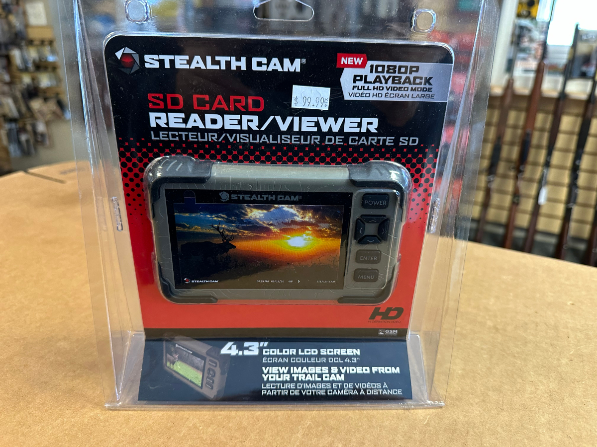 Stealth Cam STCCRV43HD SD Card Reader / Viewer Black/Green 4.30" Color ...