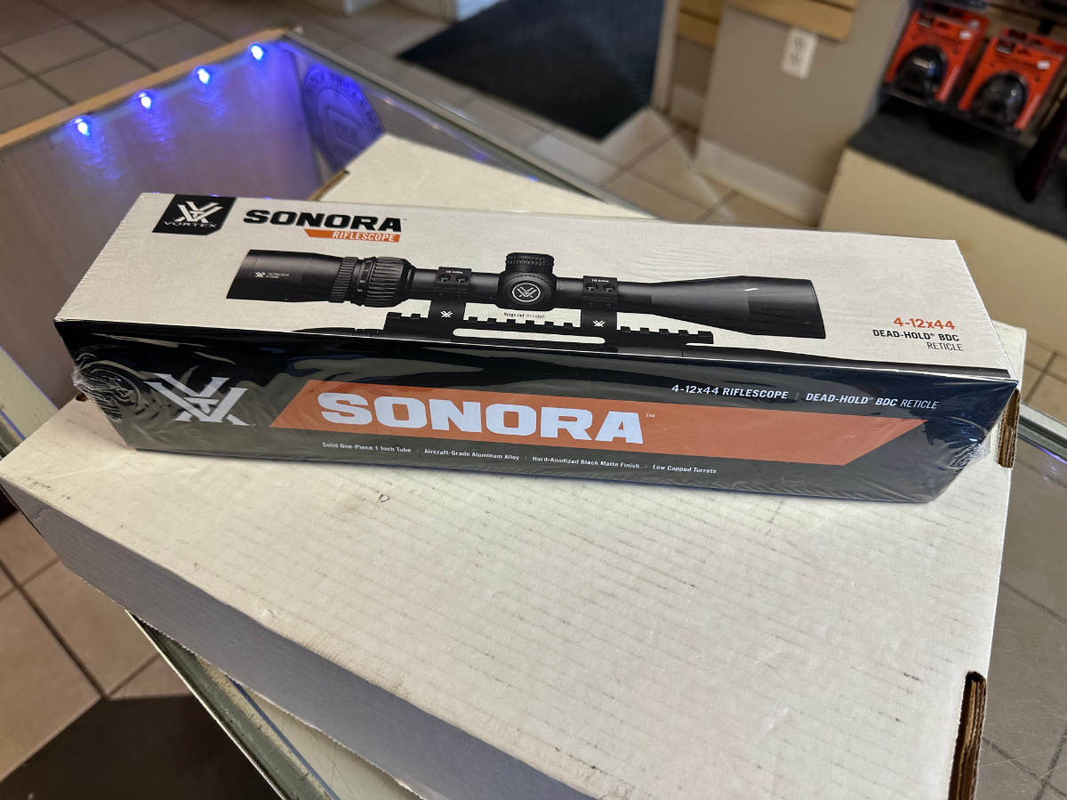 Vortex Optics Vortex Sonora 4-12x44 Rifle Scope W/ Dead-Hold Bdc ...