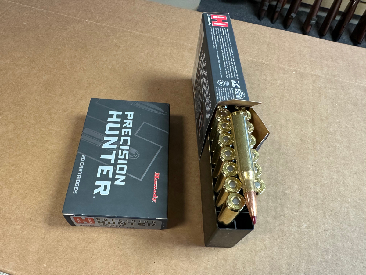 Two Boxes Of New Hornady Precision Hunter 280 Rem Ammunition New As Is ...