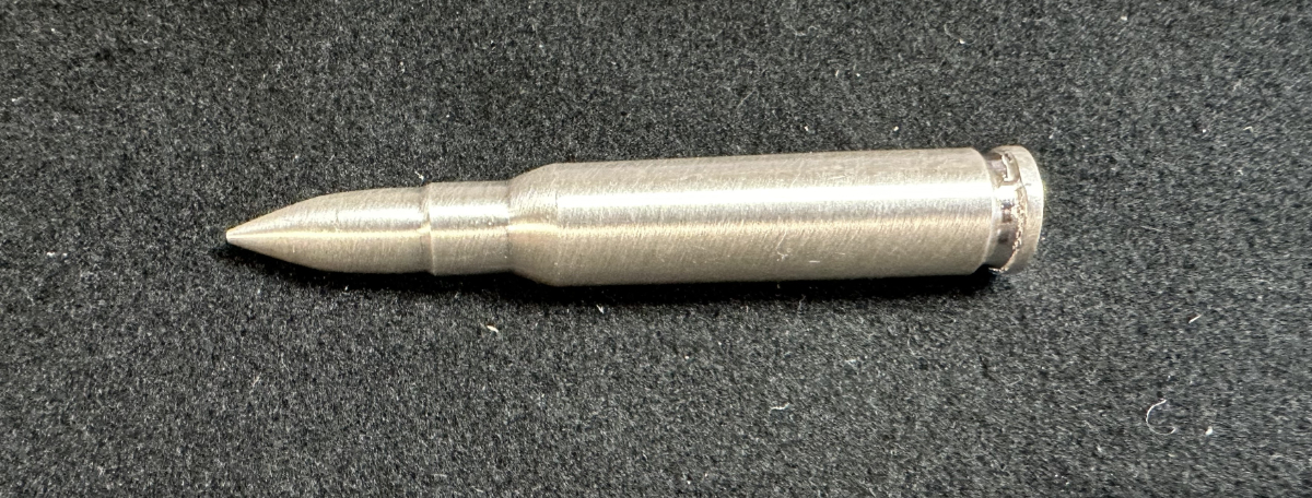 2 Oz Pure .999 Silver Bullet (.308/7.62) 2 Troy Oz Of .999 Pure Silver ...