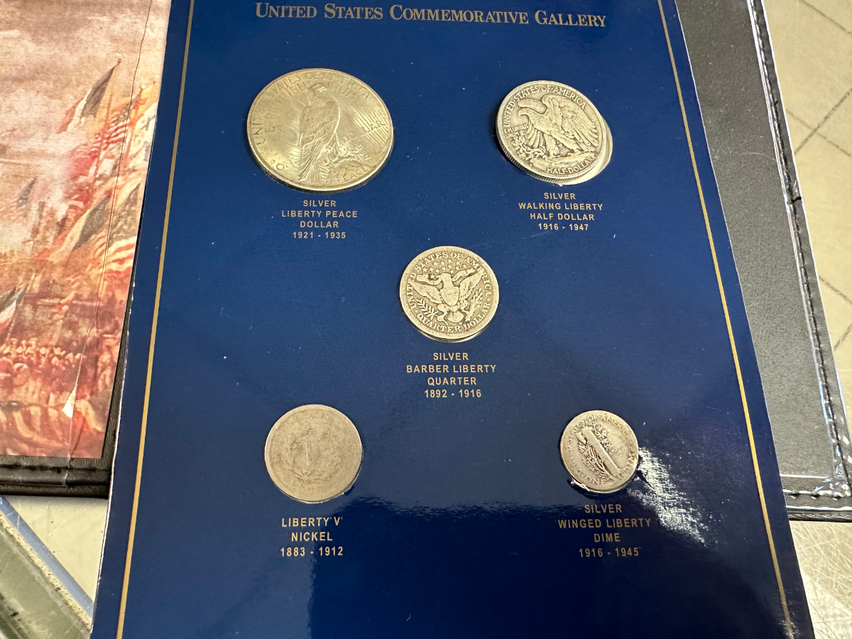 Excellent United States Commemorative Gallery Antique Liberty Portfolio ...