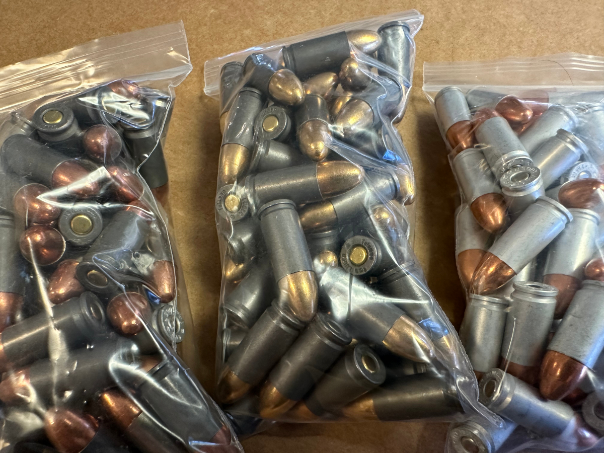 200 Rounds Of Assorted 9mm Ammunition All New Ammunition In Bags ...