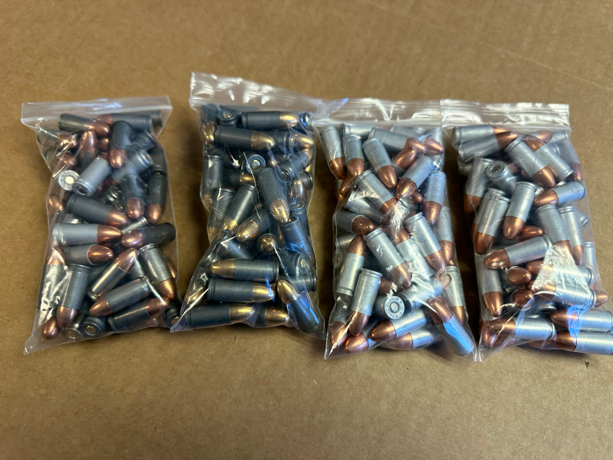 200 Rounds Of Assorted 9mm Ammunition All New Ammunition In Bags ...