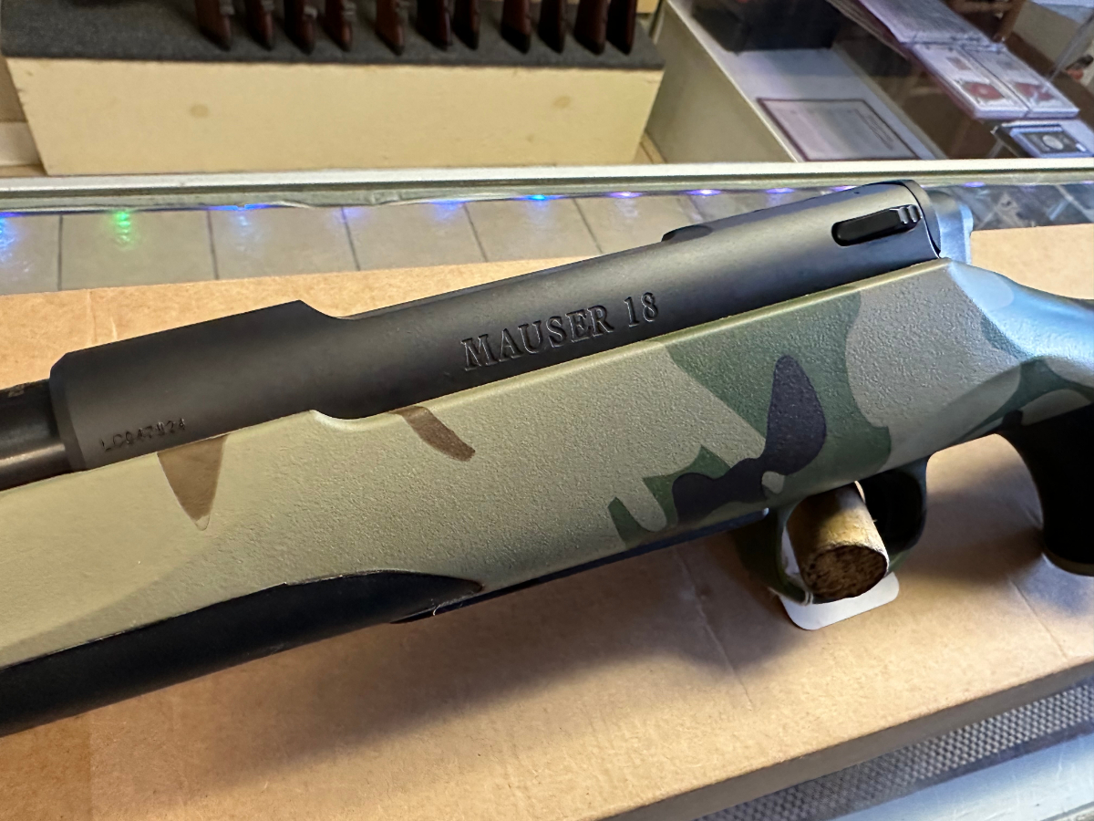 Mauser Model M18 Bolt Action Rifle 22 Inch Hammer Forged Barrel 5+1 3 ...