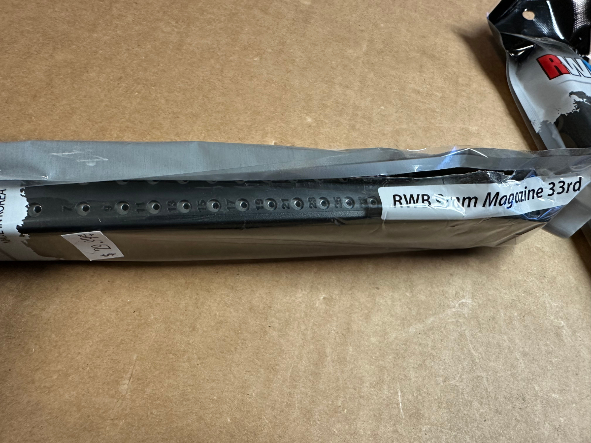 Two Brand New Rwb 33 Round Glock 9mm Magazines Fits Glock 9mm Firearms ...