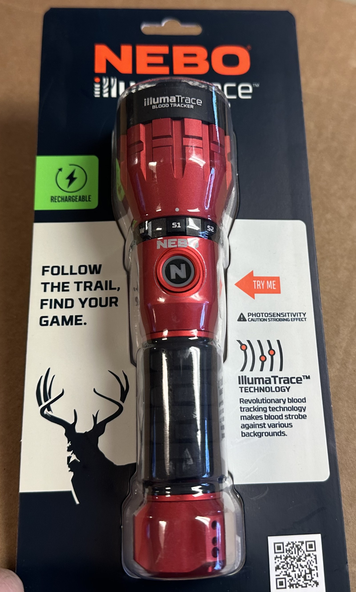 NEBO ILLUMATRACE BLOOD TRACKER Technology That Revolutionizes Blood-trail Detection FACTORY NEW ...