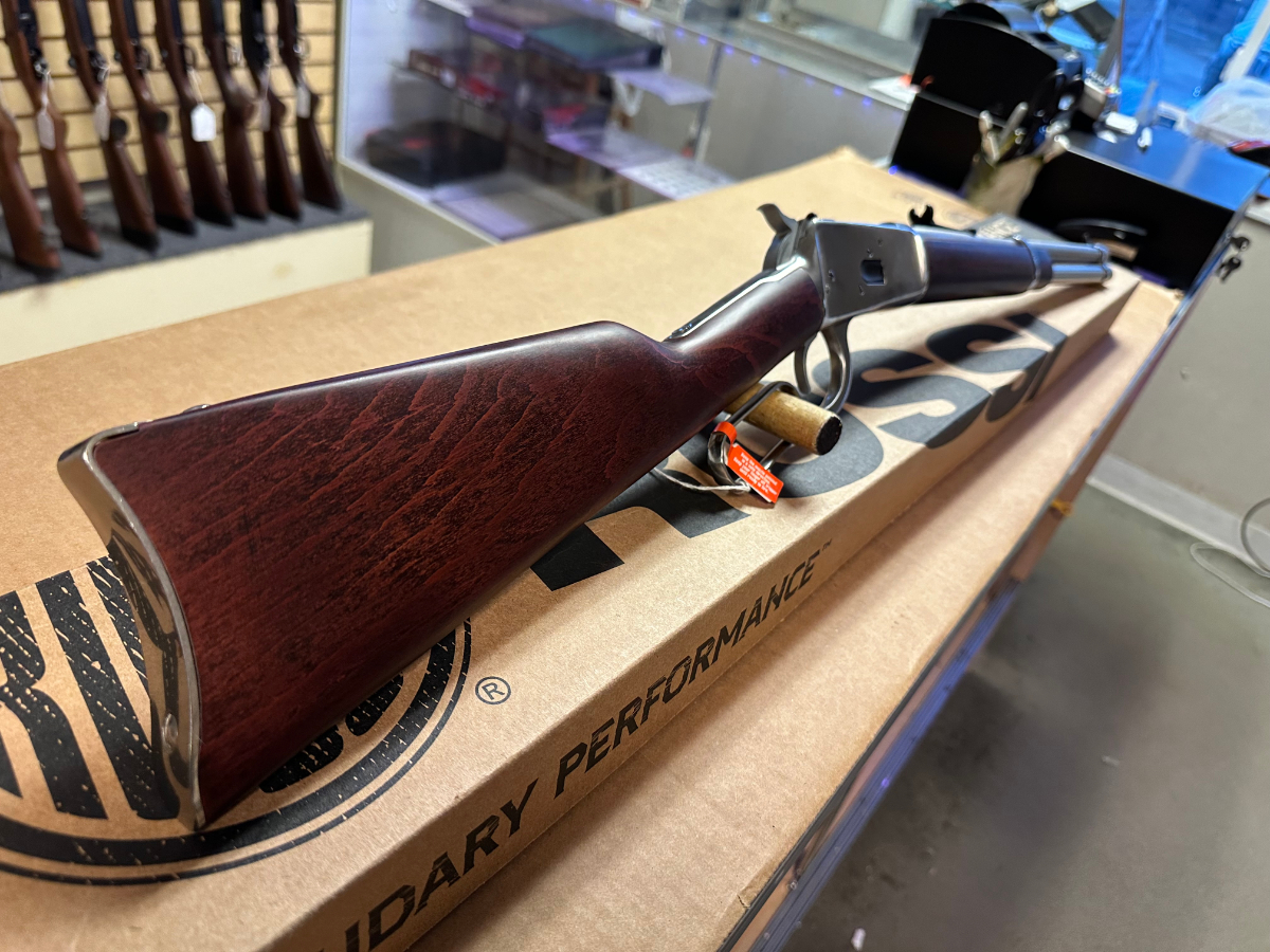 Rossi R92 Carbine 8+1 16 Inch Stainless Steel Round Barrel, Stainless ...