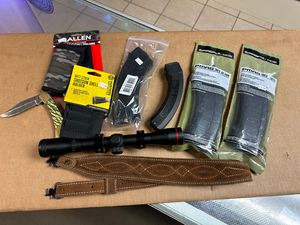 Nice Lot Of Assorted Firearm Related Items Invluding Magazines, Scope ...